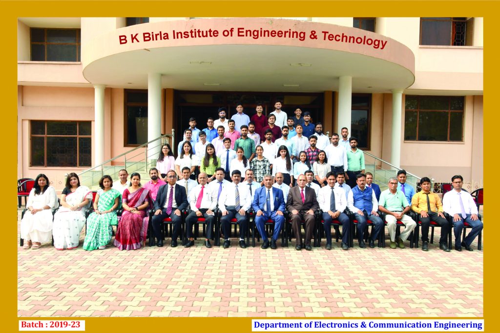 Batch 2019-23 | B K Birla Institute of Engineering & Technology, Pilani